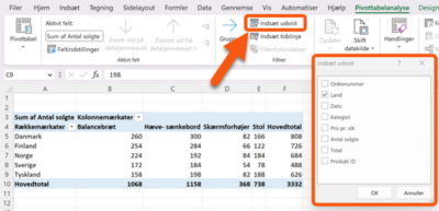 Sådan opretter du en pivottabel i Excel trin for trin