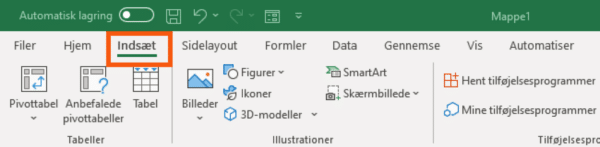 Sådan indsætter du symboler og specialtegn i Excel