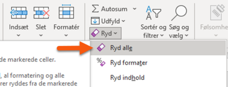 Sådan laver du en rulleliste i Excel (drop down menu)